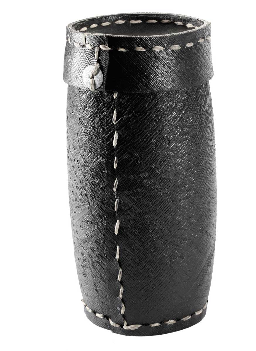 Aufbewahrungsbox für Kaminanzünder, Reifenmaterial, schwarz | SM98-262